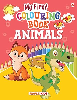 My First Coloring Book Animals | Jeya Book Centre