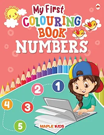 My First Coloring Book Numbers | Jeya Book Centre